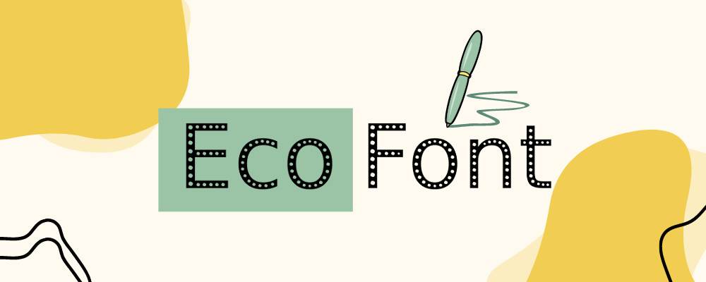Have you heard about the Ecofont, an eco-friendly font? - Nice Shot